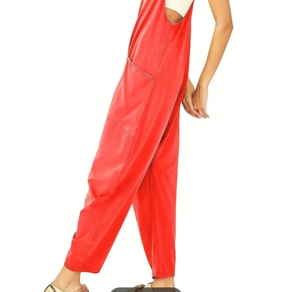Pants & Jumpsuits | Spaghetti String Pocket Jumpsuit | Poshmark